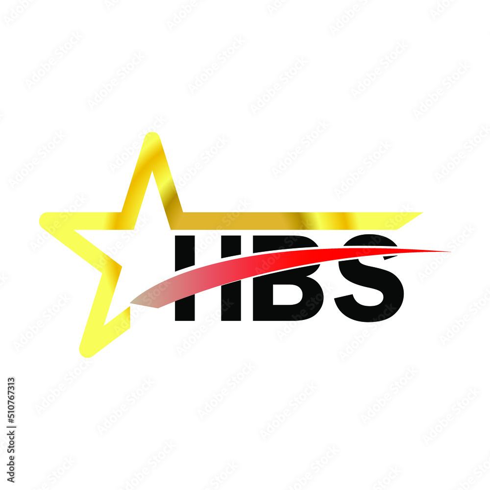 HBS letter logo design. HBS creative letter logo. simple and modern ...