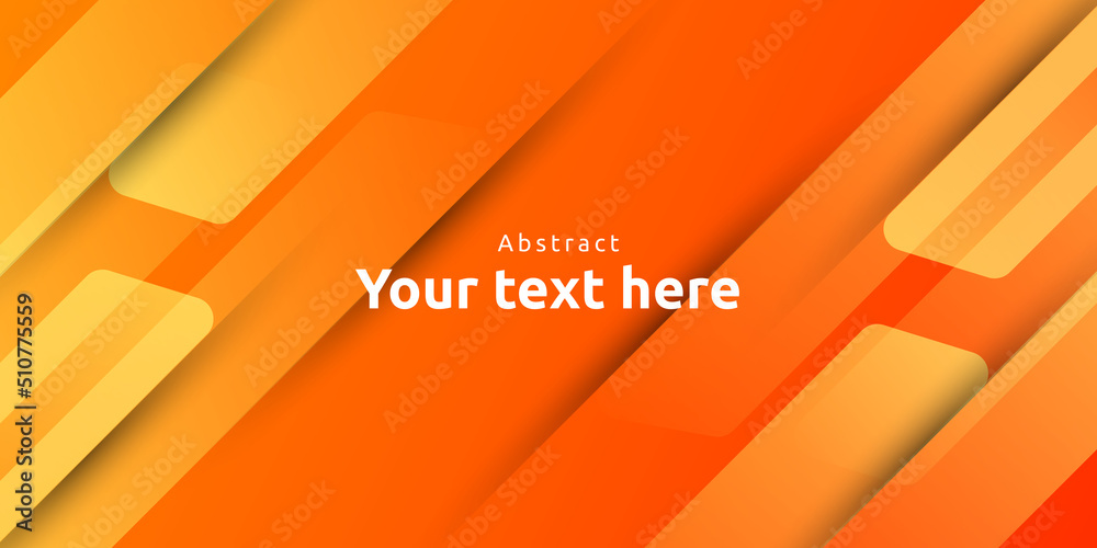 Dynamic vibrant orange gradient background in modern and minimal ...