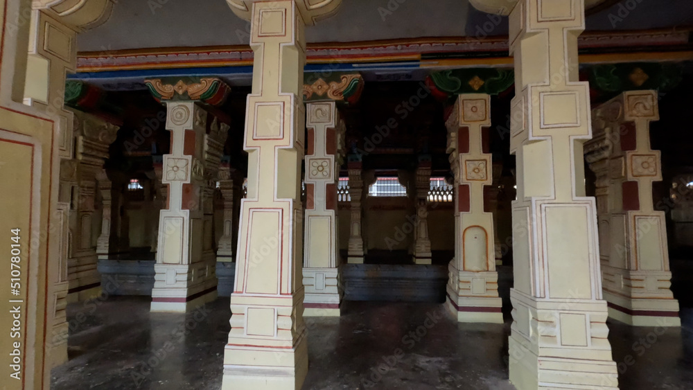 Pillars of a temple Stock Photo | Adobe Stock