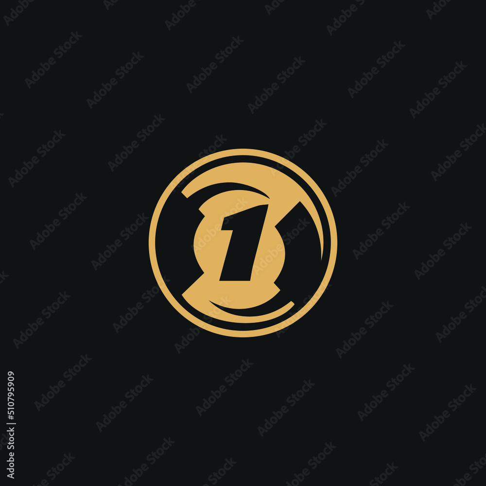 1 logo design for your company. 1 letter logo design. 1 Logo for luxury ...