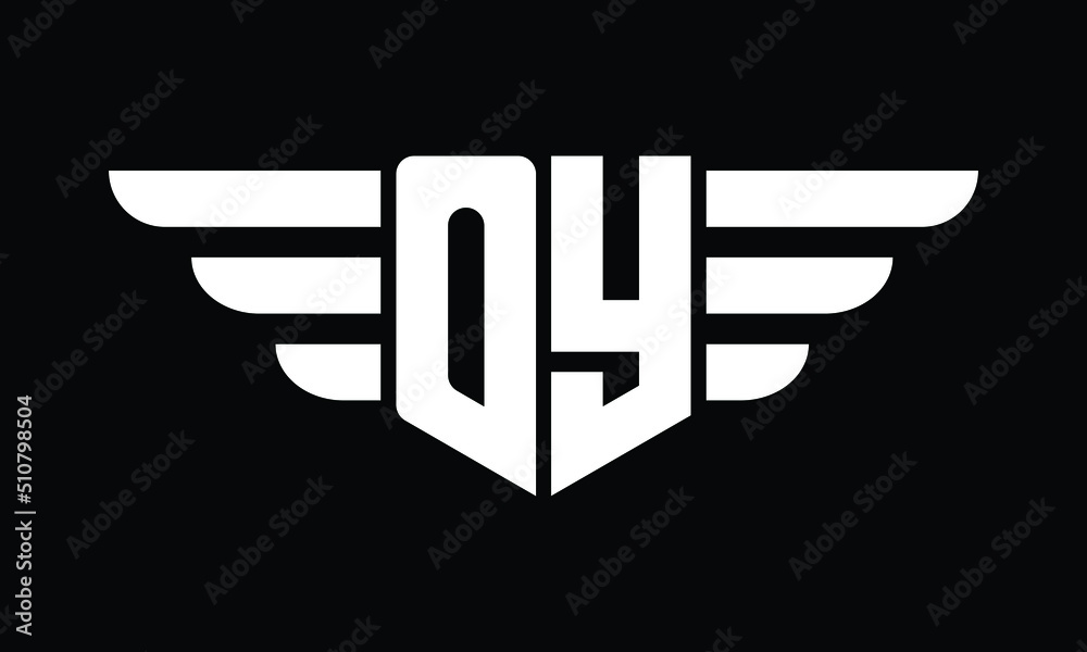 OY logo design vector template | monogram logo | abstract logo ...