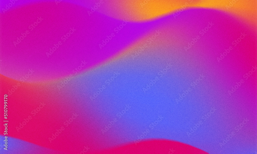 Gradient background with retro grainy film texture. Blurred chroma ...