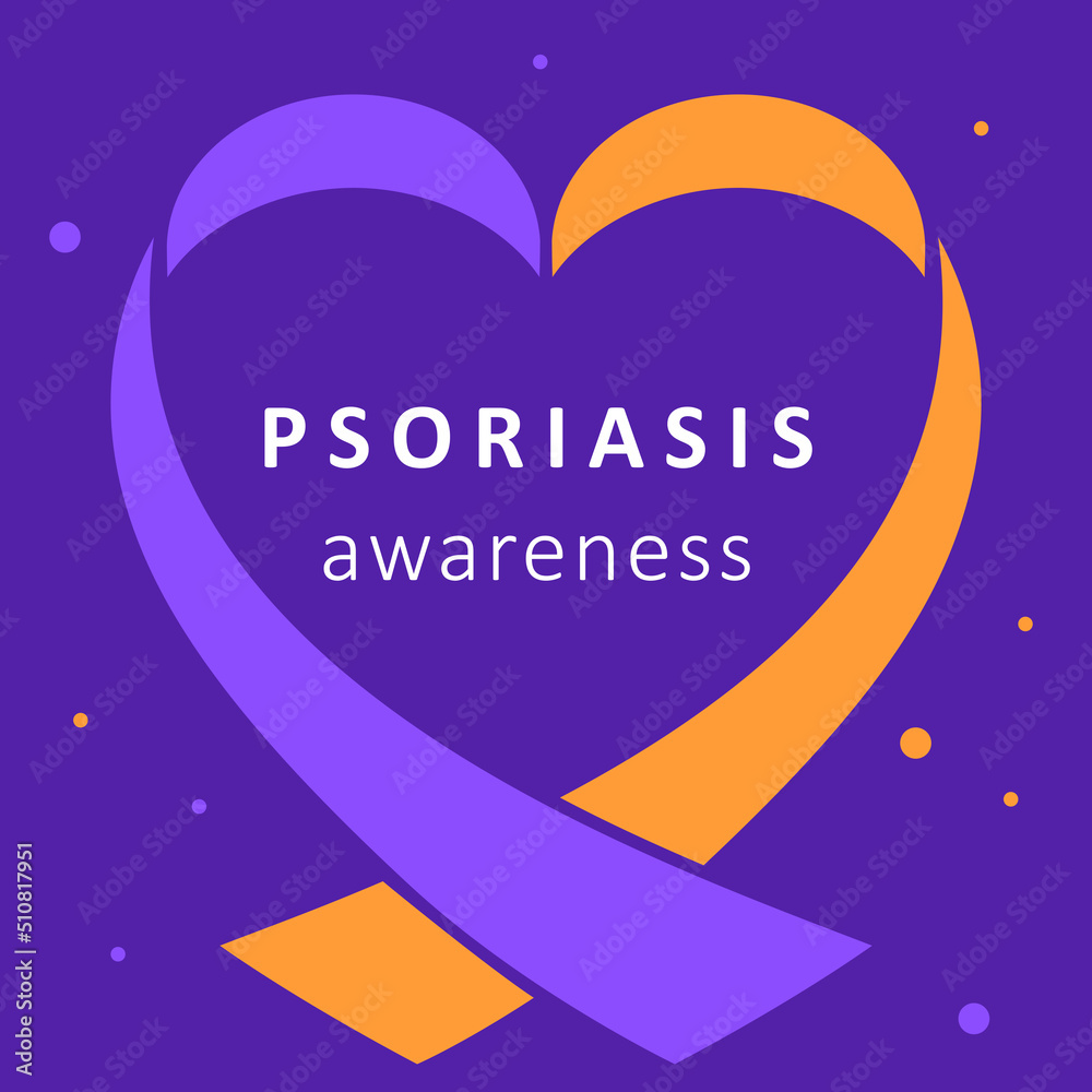 Psoriasis Awareness Month. Psoriasis Action Month. Support, celebration ...