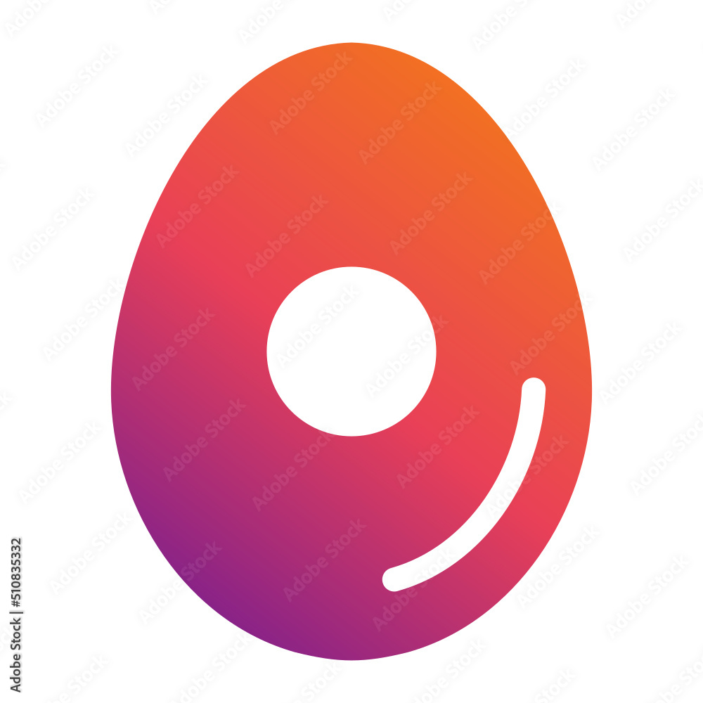 Egg Icon Stock Vector | Adobe Stock