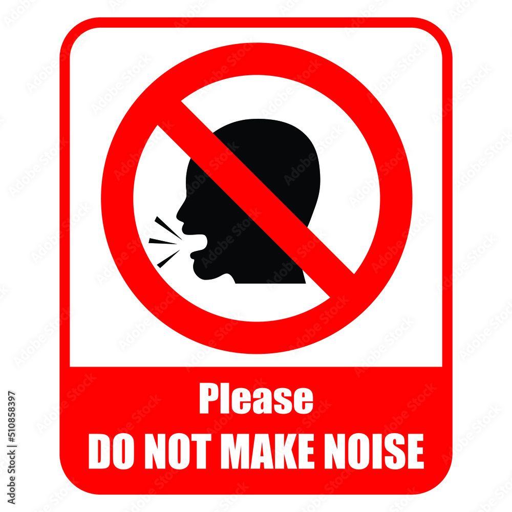 Do not make noise sign with warning text and backgroud Stock Vector ... Do not make noise sign with warning text and backgroud Stock Vector ...