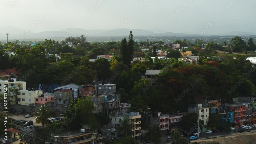 Walk through the slums of the Dominican Republic. poor countries in ...
