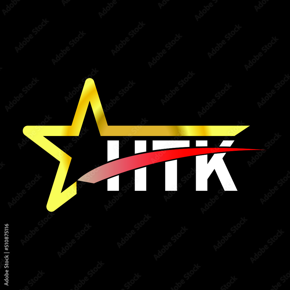 HTK letter logo design. HTK creative letter logo. simple and modern ...