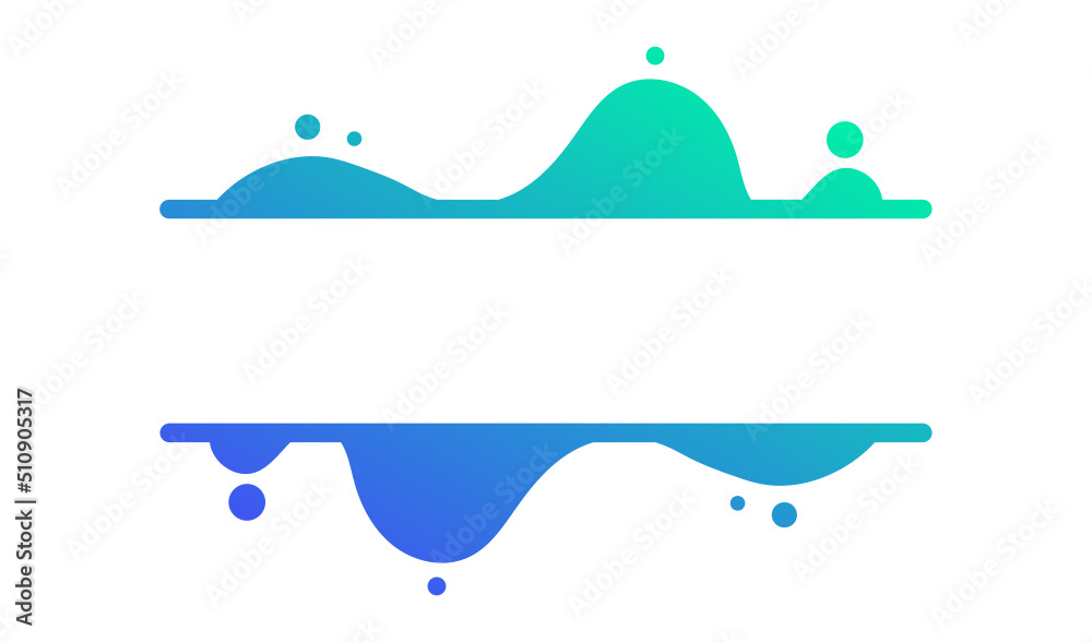 gradient blob text box Stock Vector | Adobe Stock