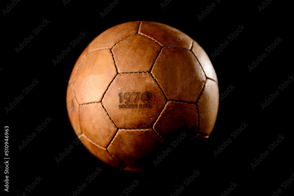 vintage classic historic soccer ball world cup football Stock Photo ...