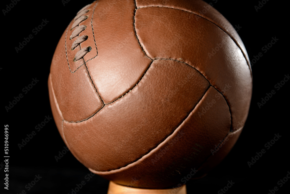 vintage classic historic soccer ball world cup football Stock Photo ...
