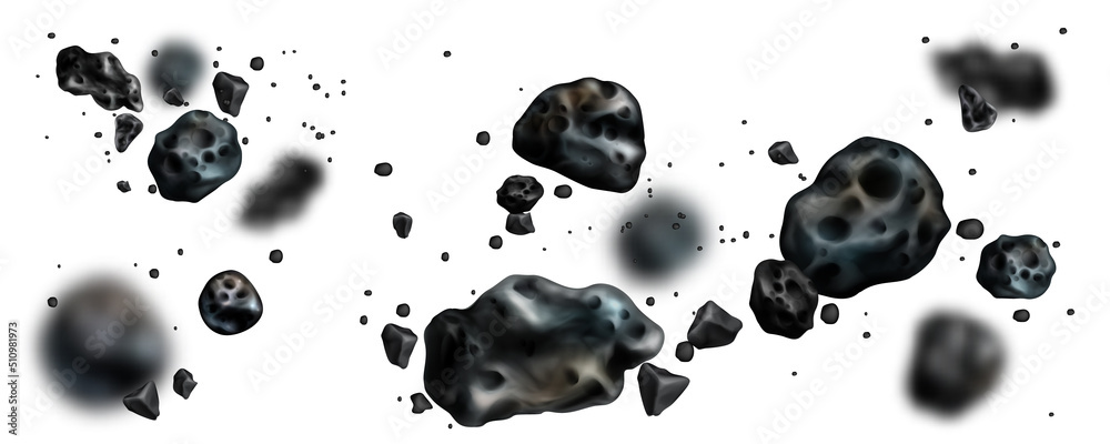 Asteroid White Background