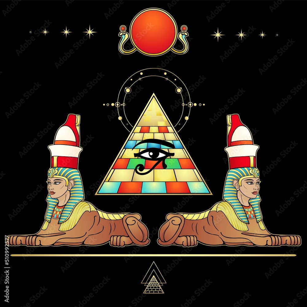 Egyptian All Seeing Eye Drawing