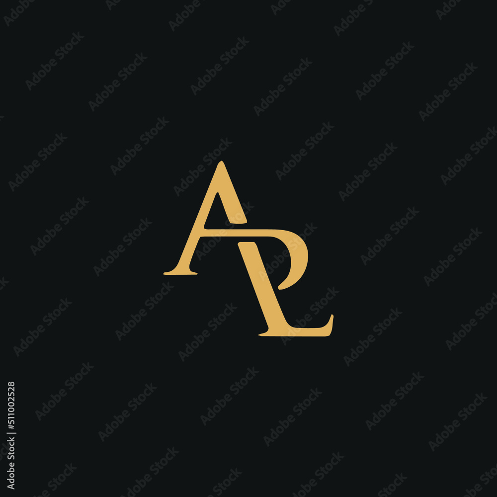 Initial APL letter business logo design vector template with minimal ...