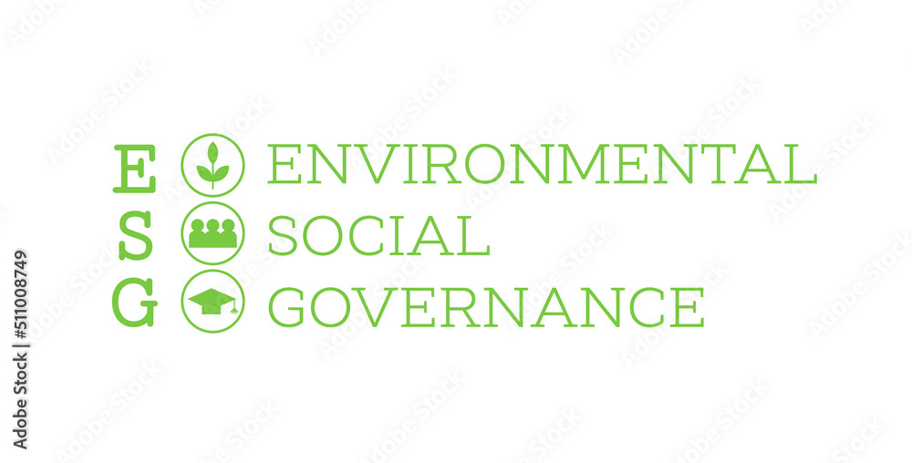 ESG environmental social corporate governance business. Sustainable ...