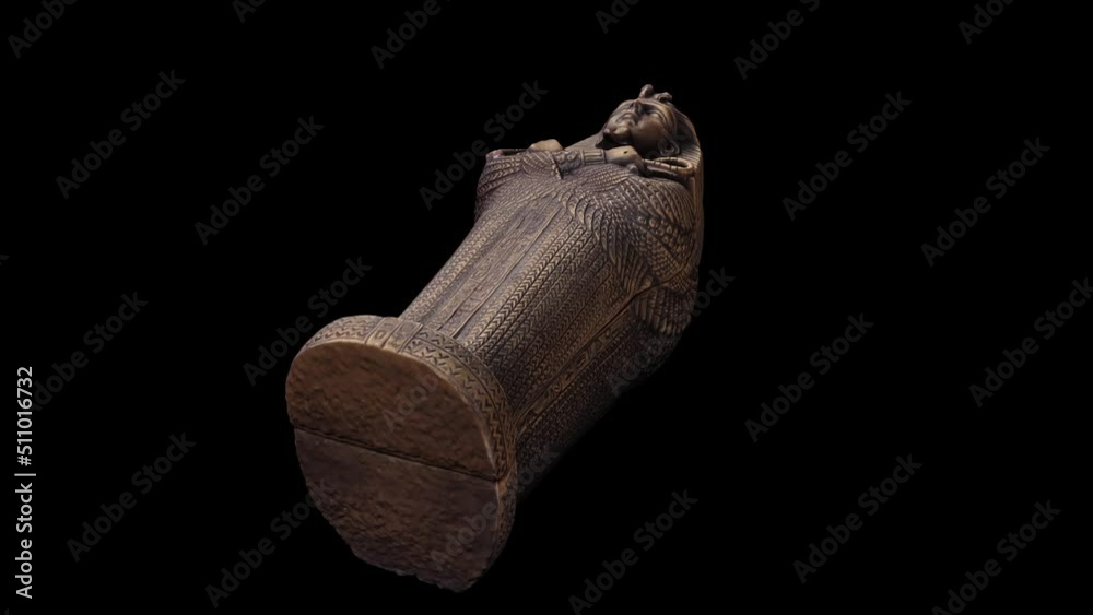 Ancient Egypt Tutankhamun Tomb Rotation animation.Full HD 1920×1080.10 ...