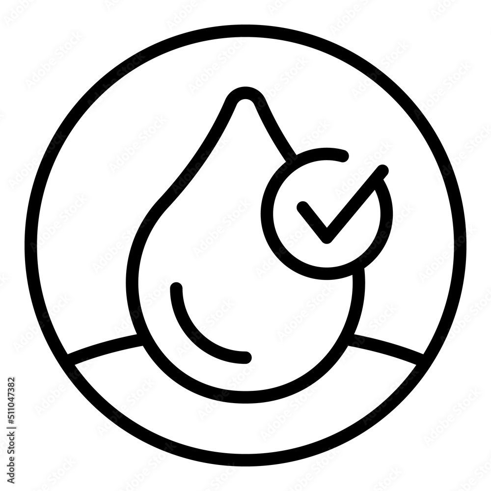 Car antifreeze icon outline vector. Engine coolant. Water fluid Stock ...