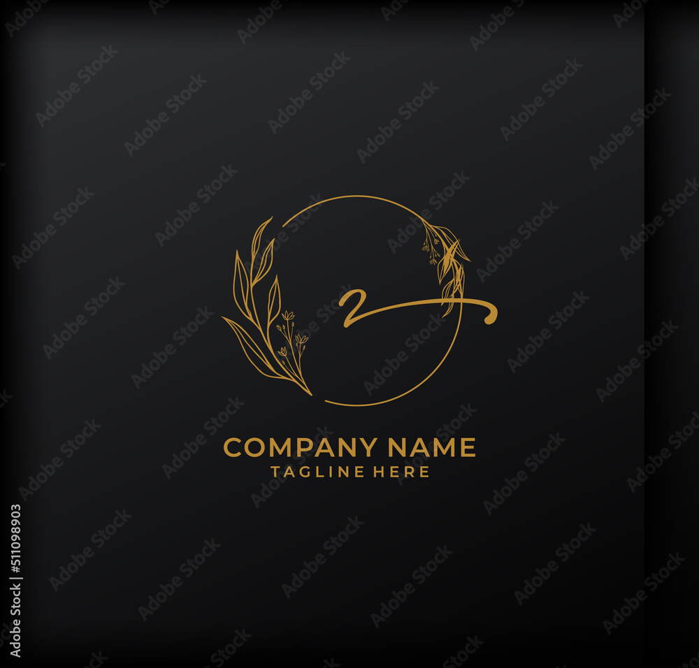 Z Letter Logo. Gold Letter Design Vector with Golden Luxury Colors ...