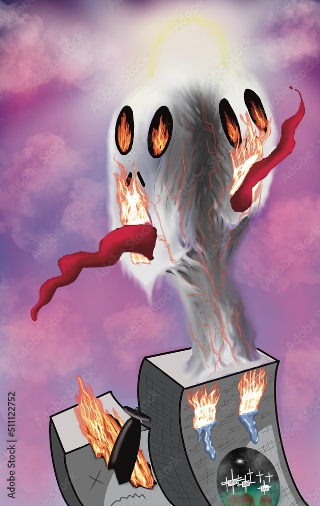 death Stock Illustration | Adobe Stock