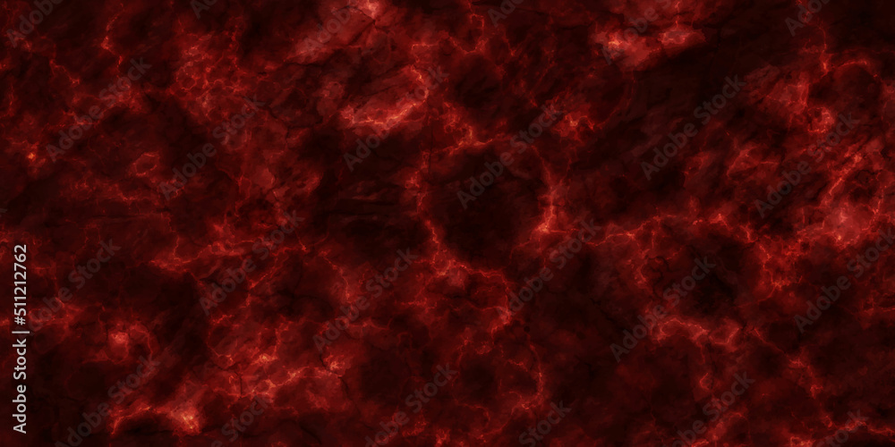 Abstract color black and red marble backdrop on black background and ...