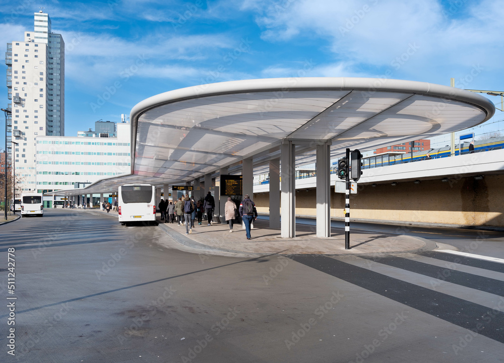 Busstation Tilburg Stock Photo | Adobe Stock