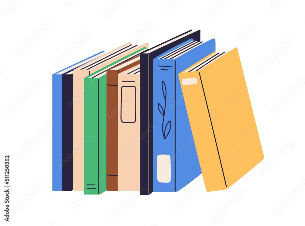 Row Of Books Clipart