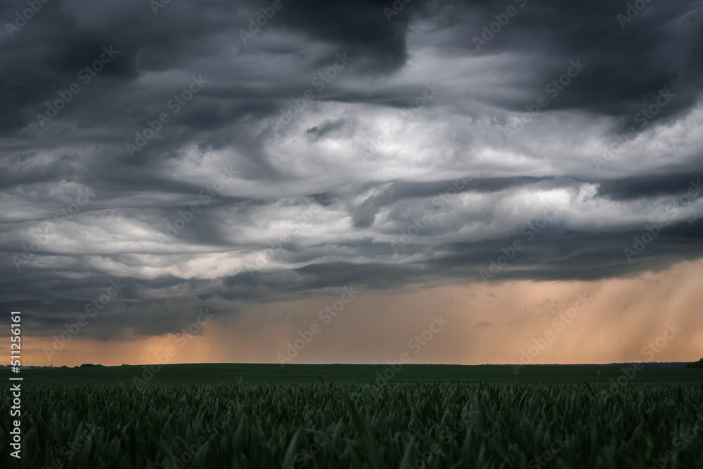 Storm Clouds And Rain