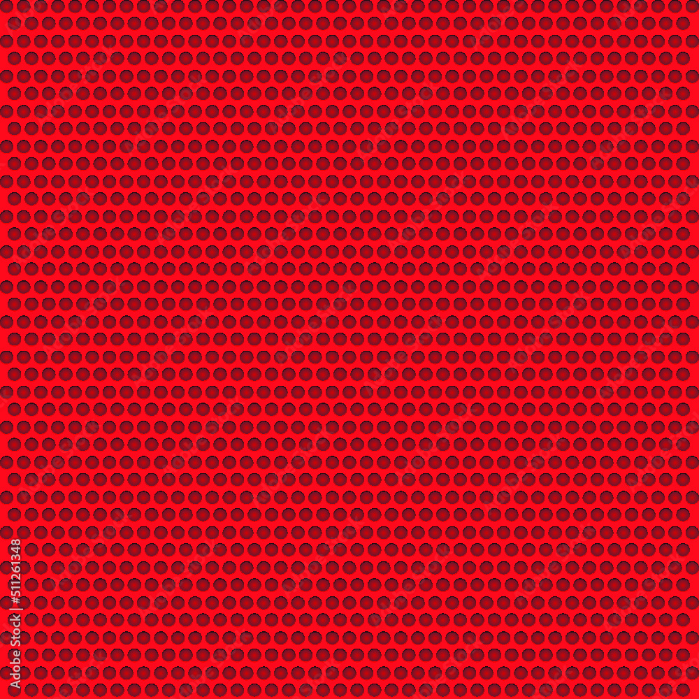 Red metal background, perforated metal texture. Illustration เวกเตอร์ ...