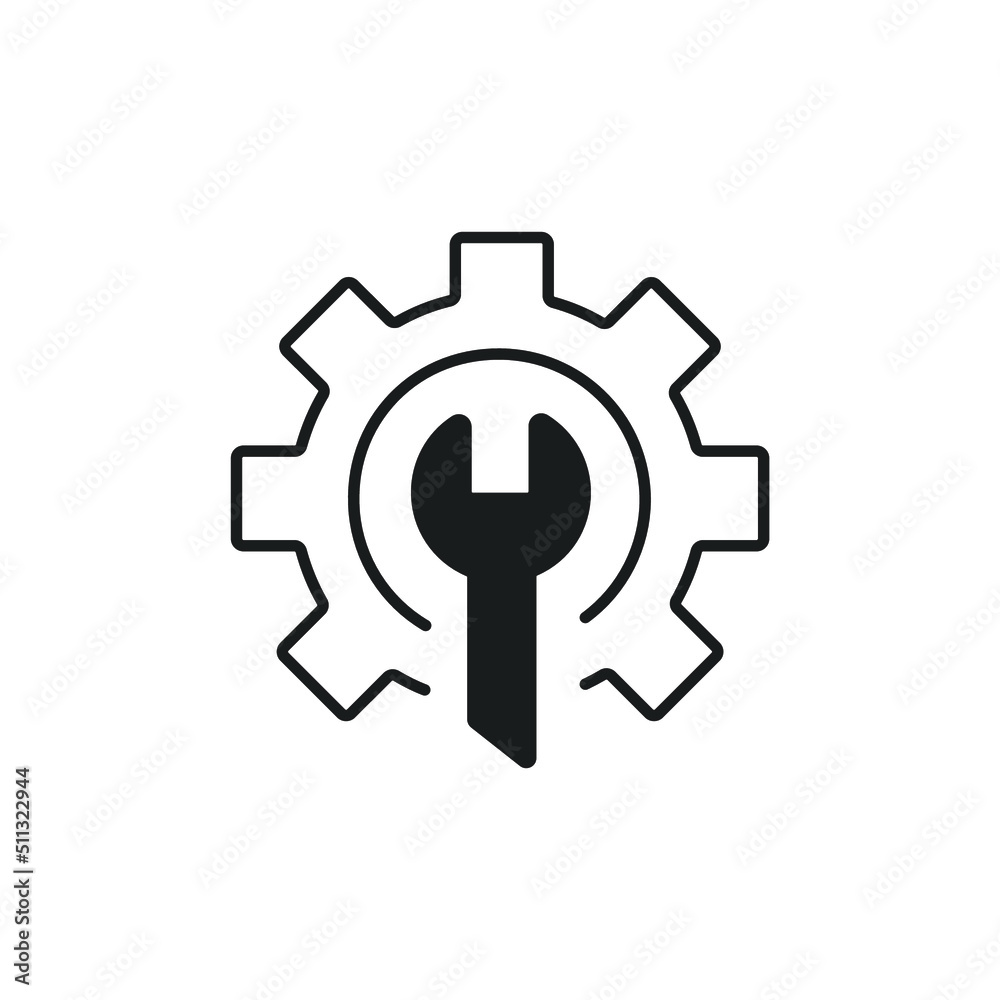 service icons symbol vector elements for infographic web Stock Vector ...