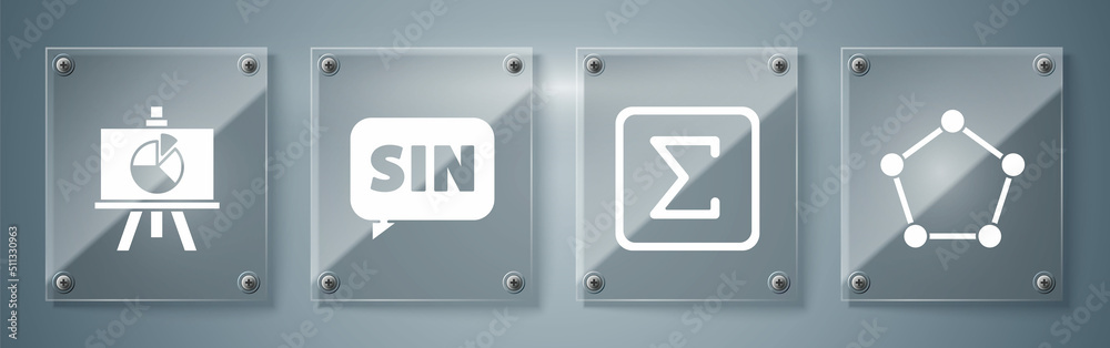 Set Geometric figure Pentagonal prism, Sigma symbol, Mathematics ...