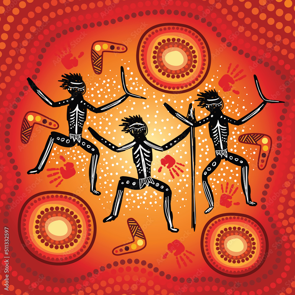 Aboriginal People Dancing