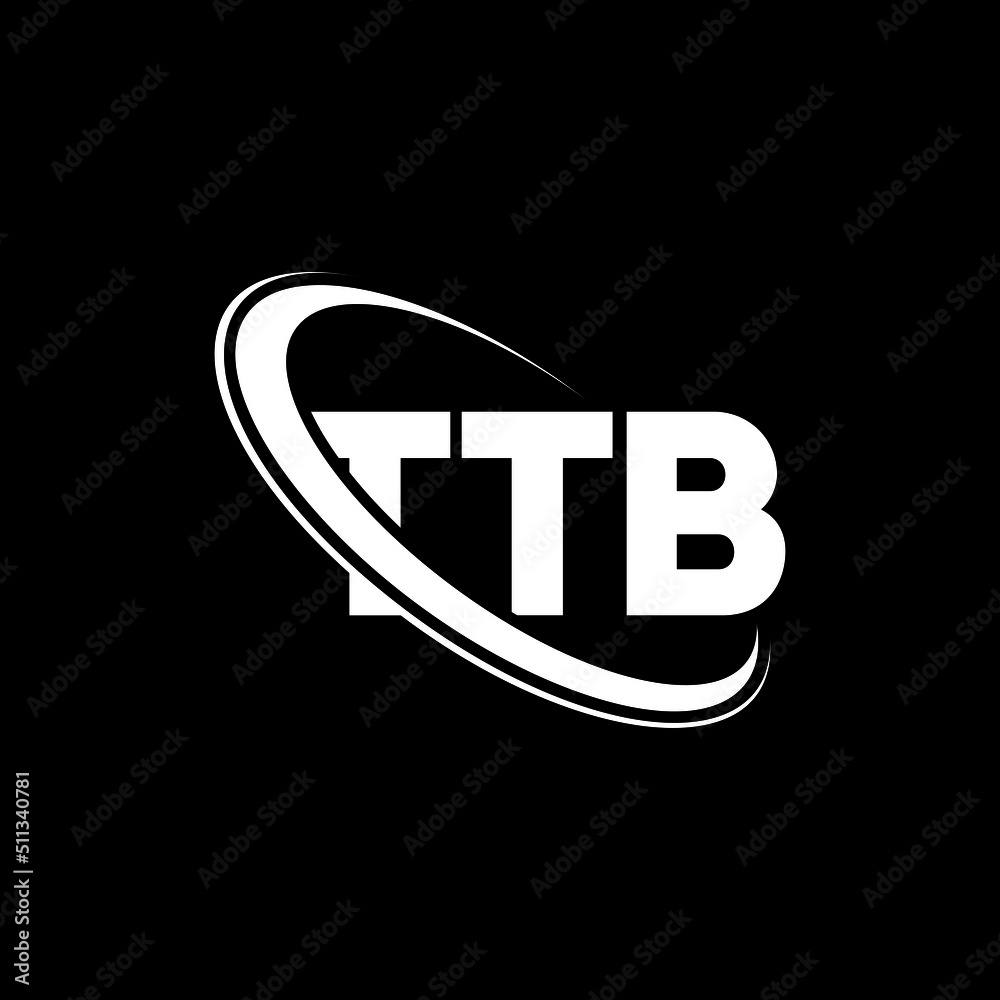 Vektorová grafika „TTB logo. TTB letter. TTB letter logo design ...
