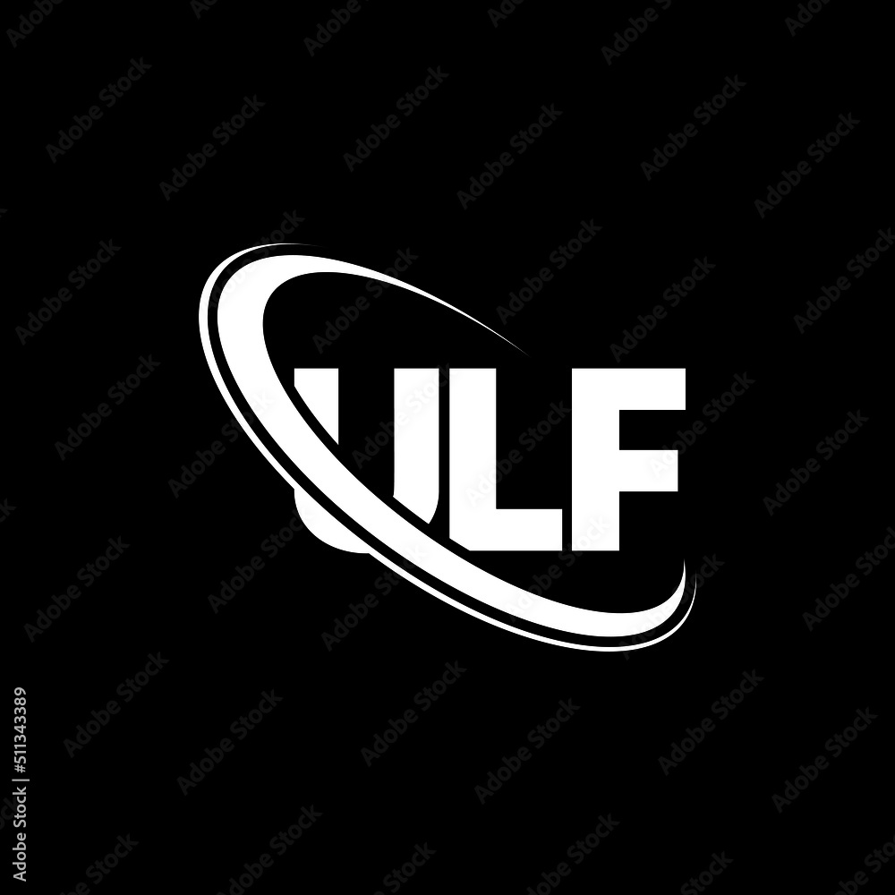 ULF logo. ULF letter. ULF letter logo design. Initials ULF logo linked ...