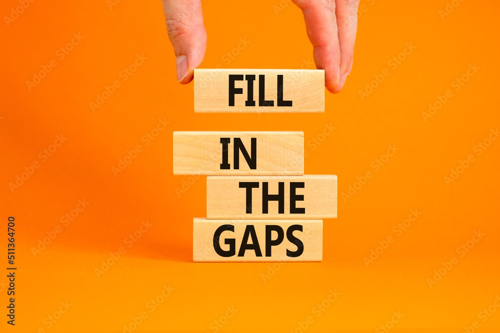 Fill in the gaps symbol. Concept words Fill in the gaps on wooden ...