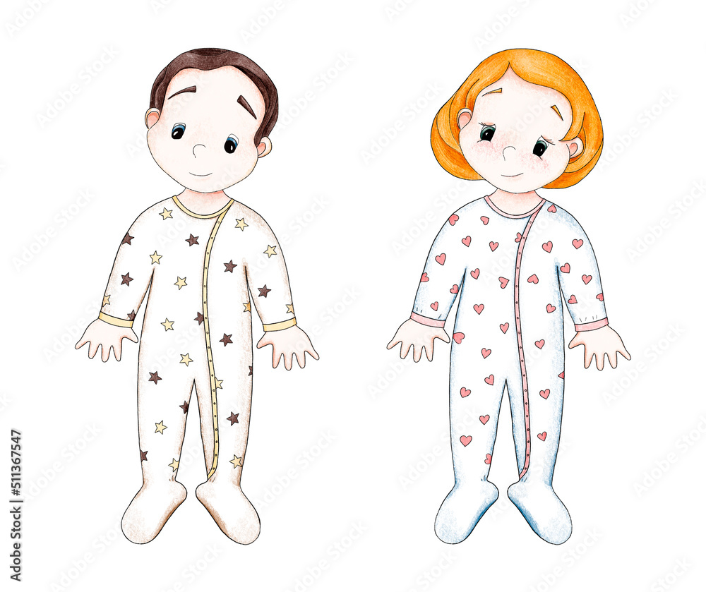 Pajama Day Girl Clip Art