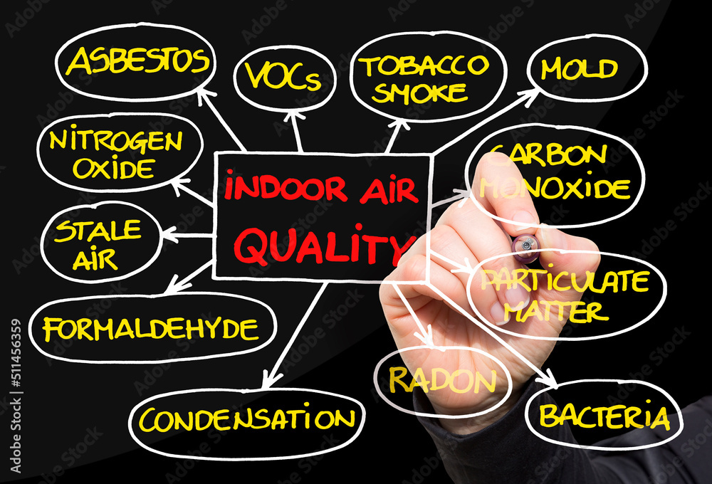 Layout about the most common dangerous domestic pollutants we can find ...