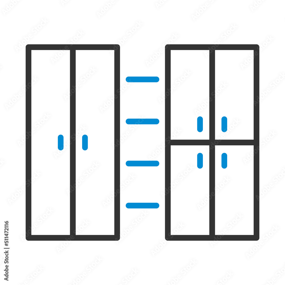 Office Cabinet Icon Stock Vector | Adobe Stock