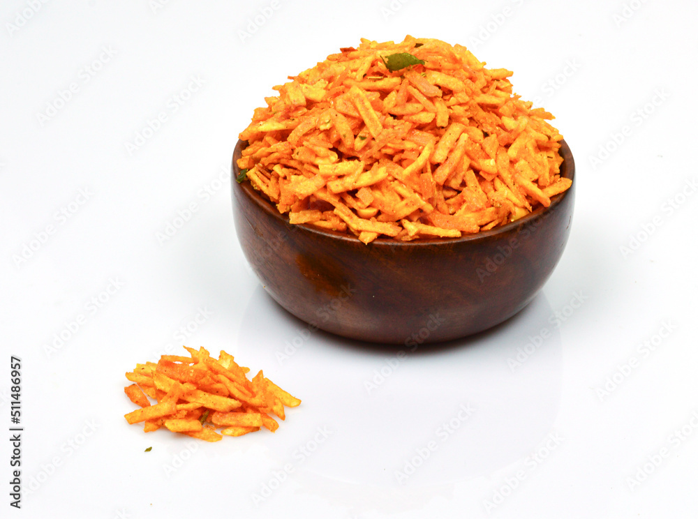 Mixture Namkeen Also Known as Chivda, Farsan, Chivda Stock Photo ...