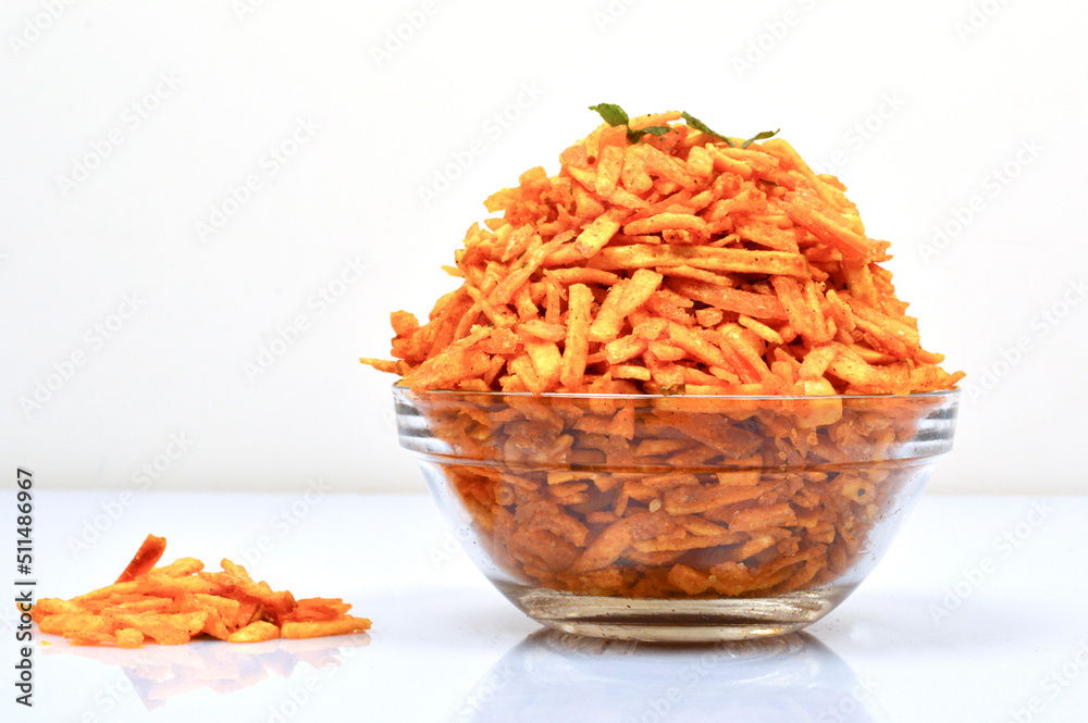 Mixture Namkeen Also Known as Chivda, Farsan, Chivda Stock Photo ...