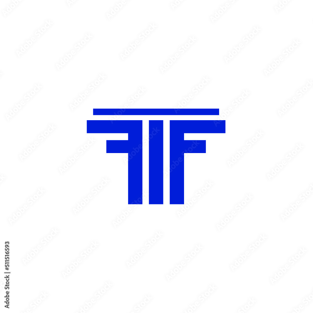 FIF Letter Initial Logo Vector Stock Vector | Adobe Stock