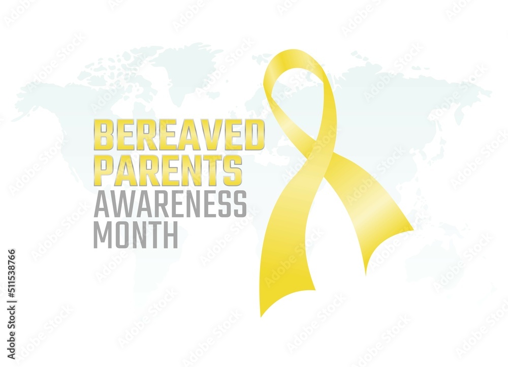 vector graphic of bereaved parents awareness month good for bereaved ...