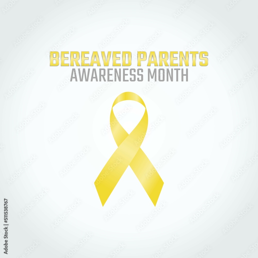 vector graphic of bereaved parents awareness month good for bereaved ...