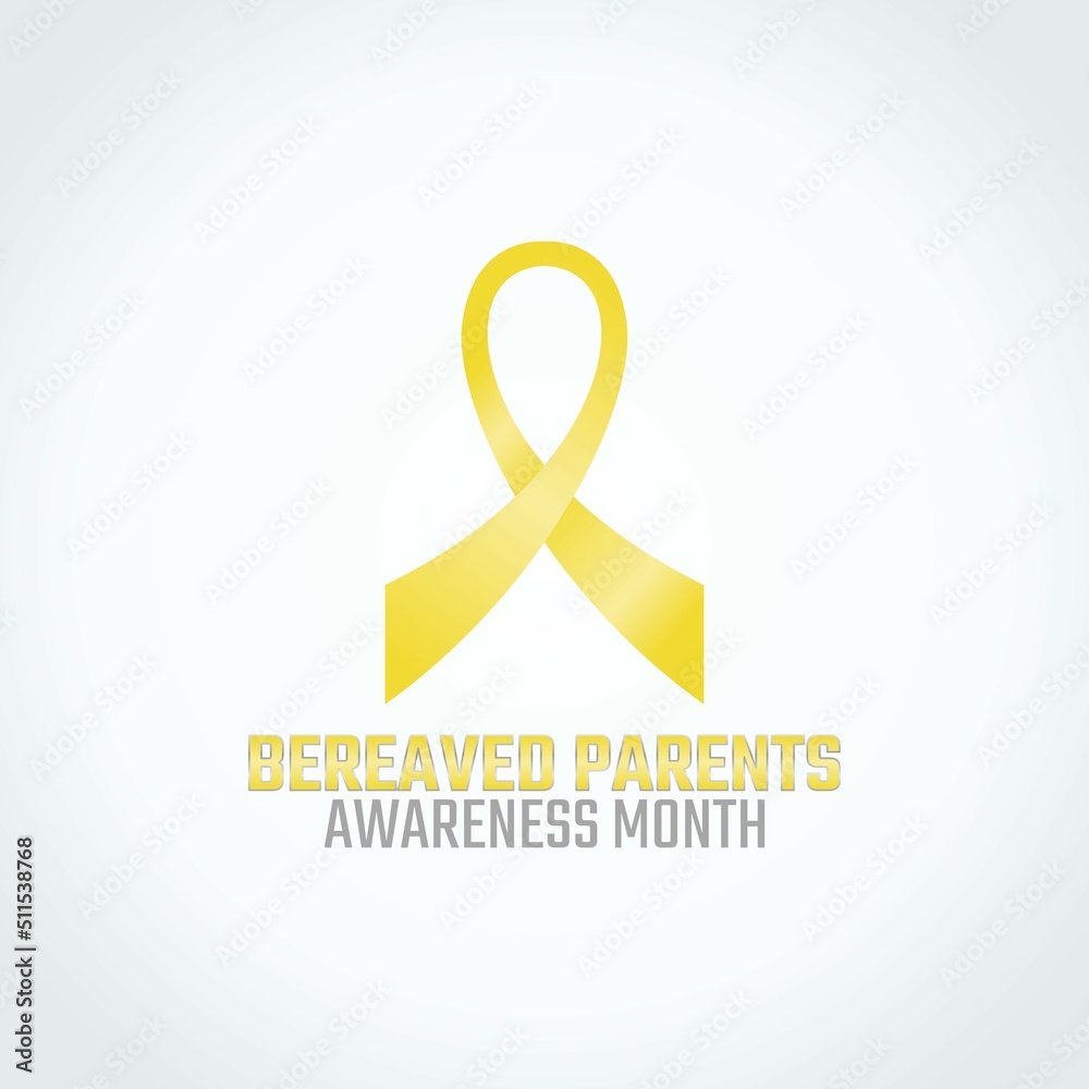 vector graphic of bereaved parents awareness month good for bereaved ...