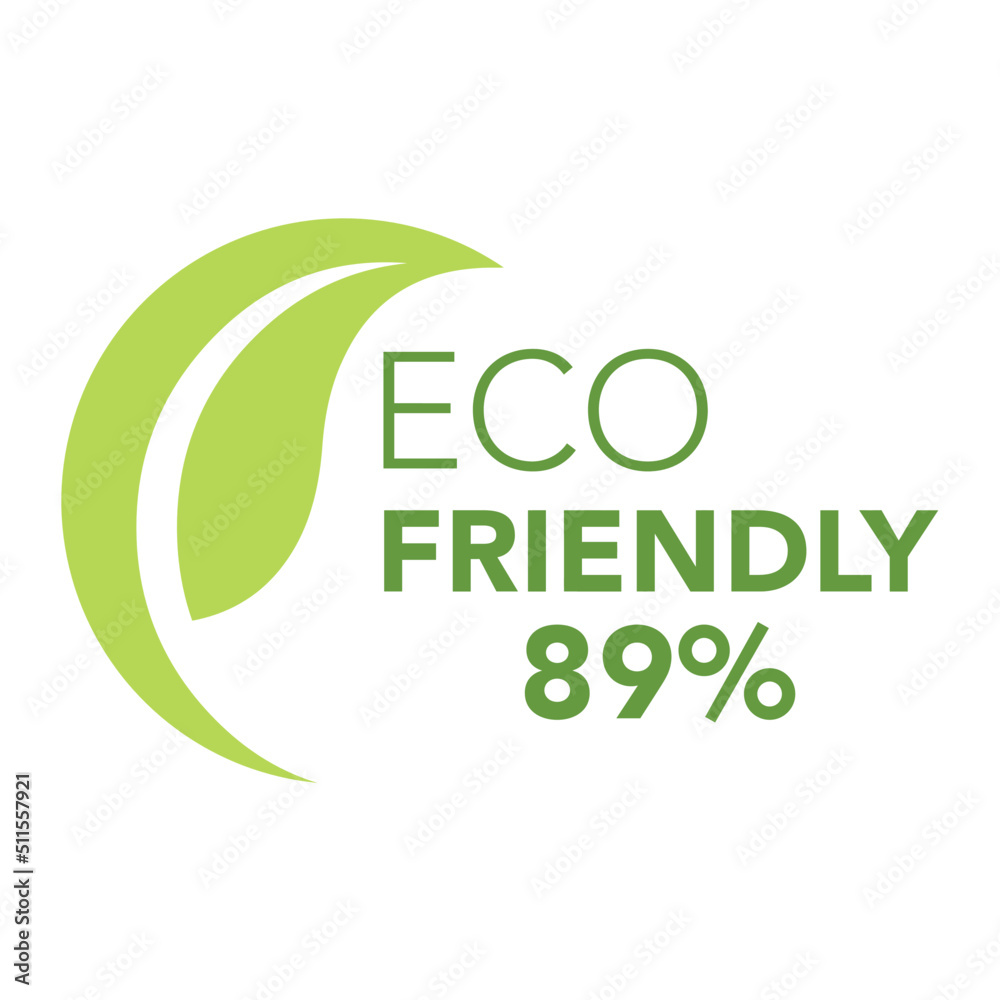 eco friendly logo design stamp and icon illustrator vector design ...