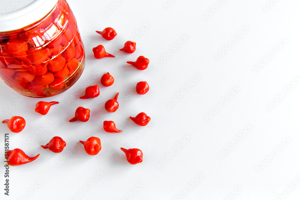 Pickled pepper, Biquinho Peppers, Brazilian sweet pepper, Capsicum ...