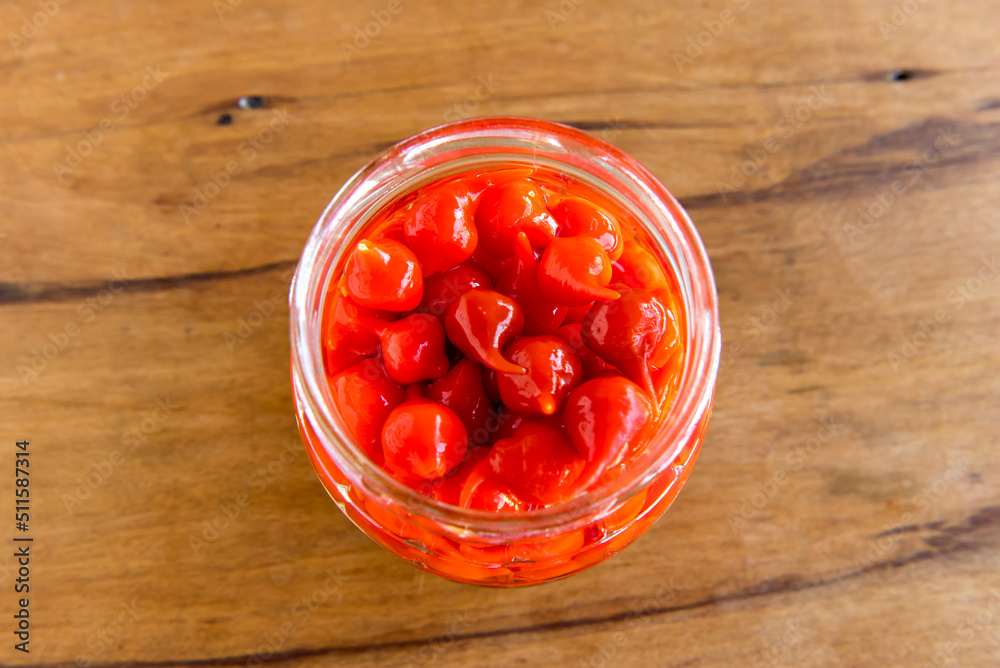 Pickled pepper, Biquinho Peppers, Brazilian sweet pepper, Capsicum ...