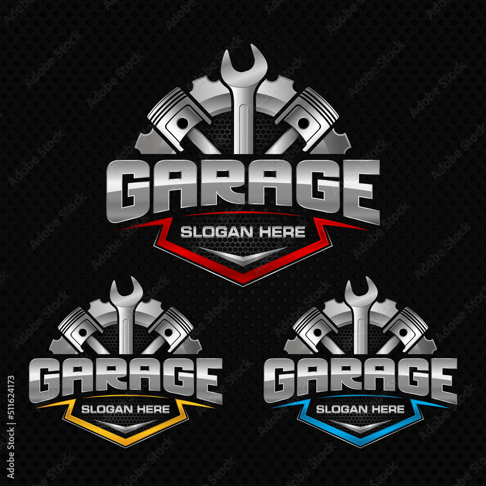 Auto Garage Logo. Perfect logo for auto services, automobile parts ...