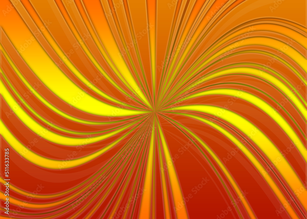 abstract background with orange, abstract background with rays ...