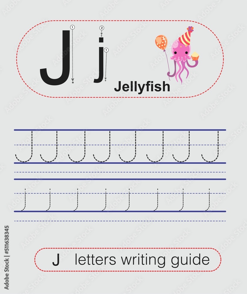 1st class writing guide worksheet template cow animal icon tracing ...