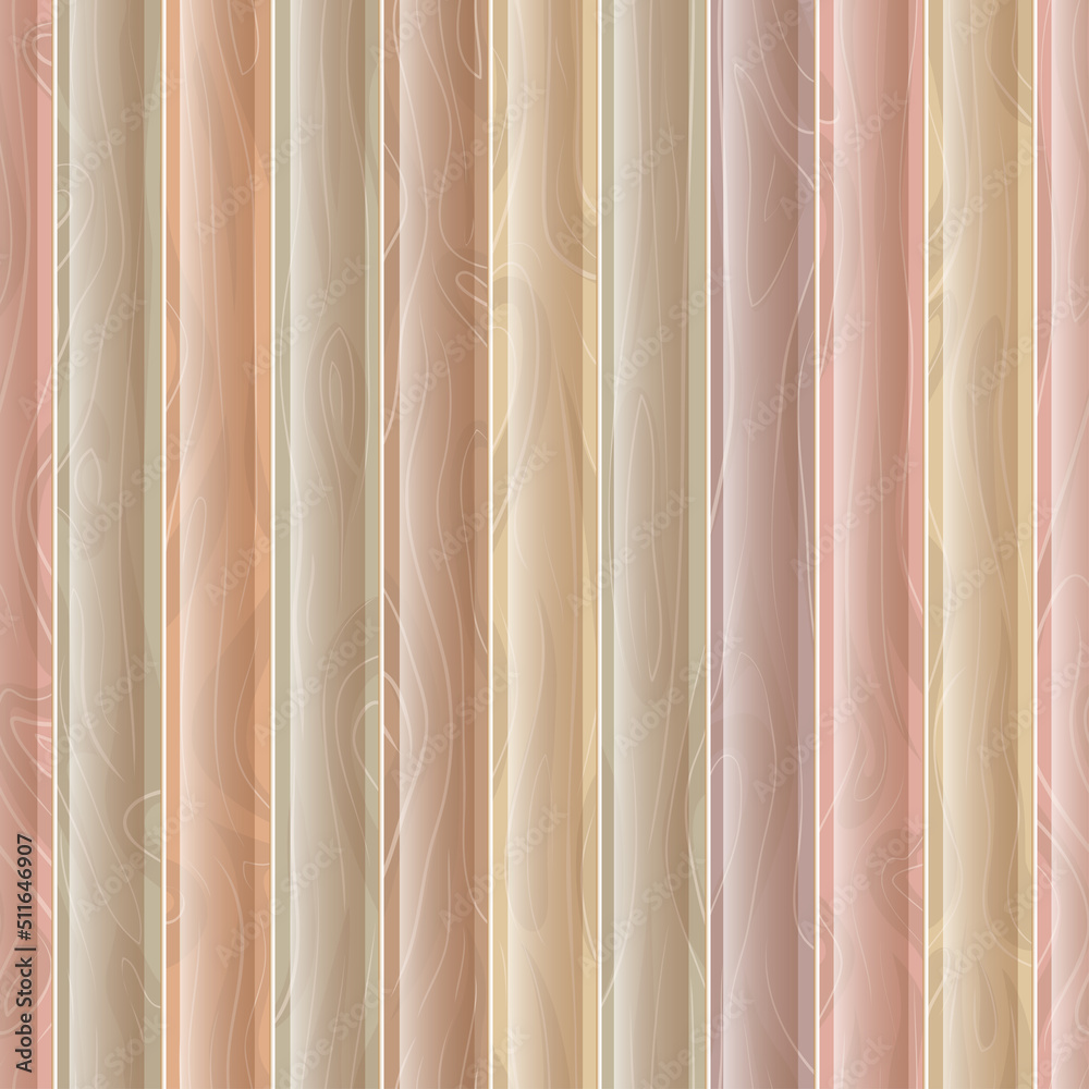 Vector illustration seamless colorful wooden floor texture plank ...