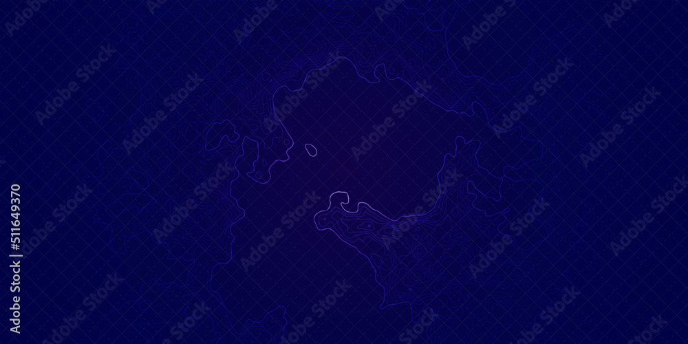 Topography Relief Vector Illustration Of Heights Map Topographic Backdrop Topographic Map
